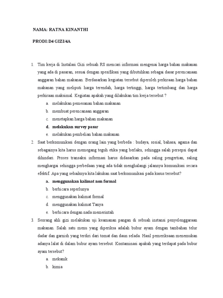 Soal Ratna | PDF