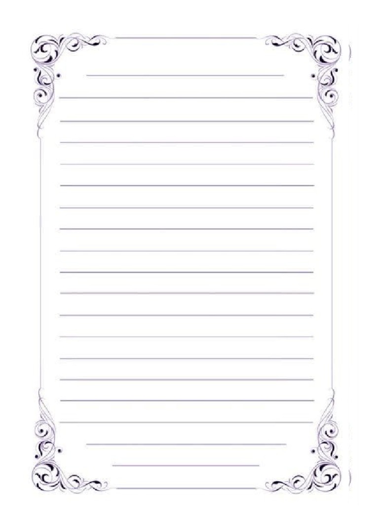 Hoja de Escritura Del Cuento. | PDF
