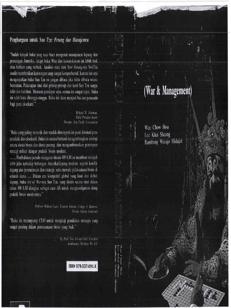 Sun Tzu - WAR & MANAGEMENT | PDF