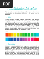 Escala Tonal | PDF | Matiz | Color