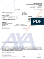 Solicitud de Carta Suma Remanente AXA | PDF