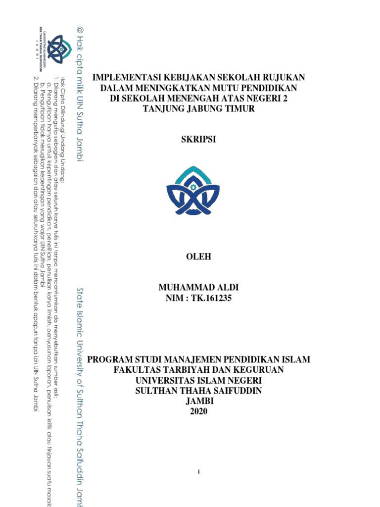 Muhammad Aldi Wtermark Tk161235 | PDF