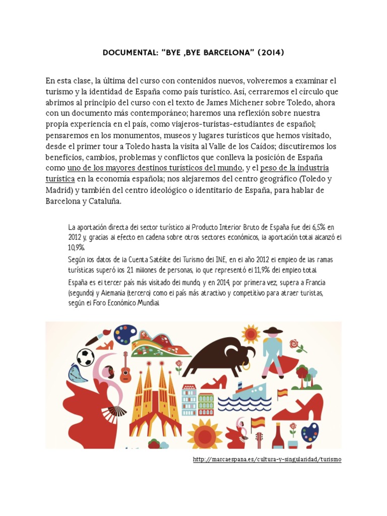 Guia Documental Bye Bye Barcelona 2014 | PDF | Turismo | España