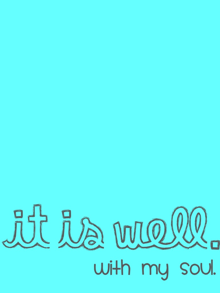 It Is Well | PDF