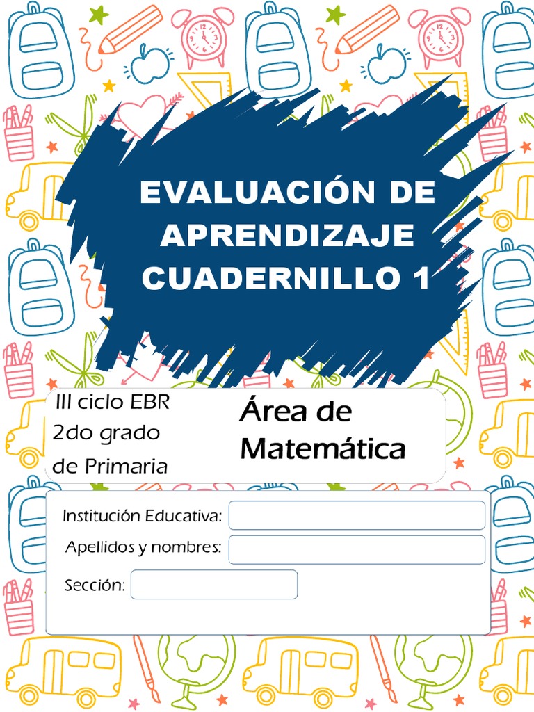 2do Mat Prim Salida Cuadernillo1 Ugel1 | PDF