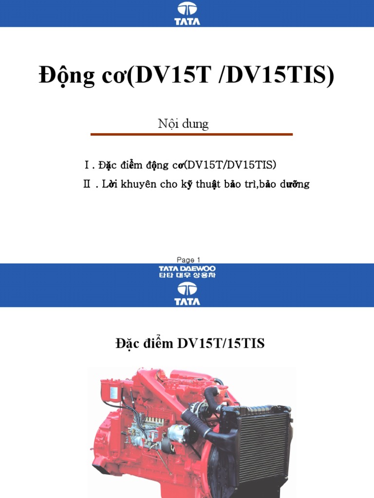 ENGINE - DV15 Tis/ Dv15ti | PDF