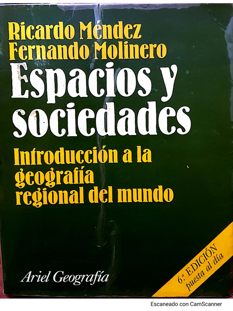 Espacios y Sociedades-Méndez Molinero | PDF