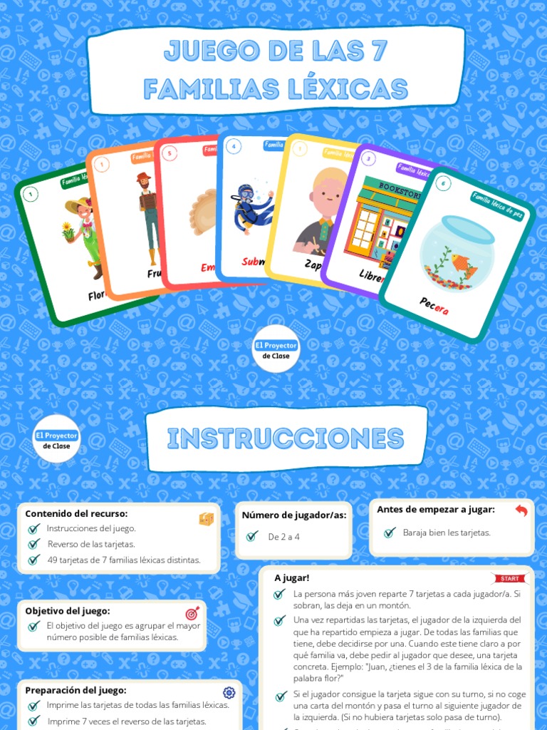 Juego_de_las_familias_léxicas | PDF | Comida y bebida | Alimentos
