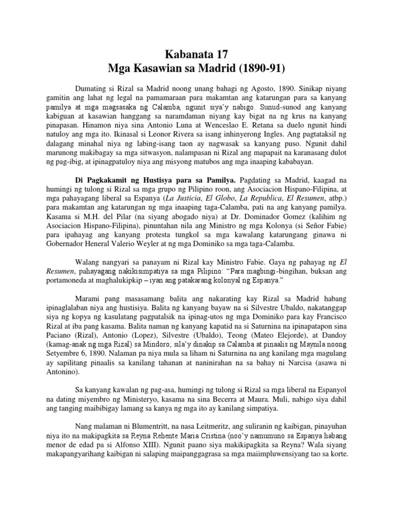 Kabanata 17 25 (GEM) | PDF