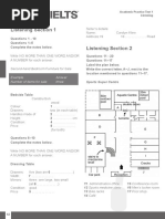 IELTS Listening Test 1 | PDF