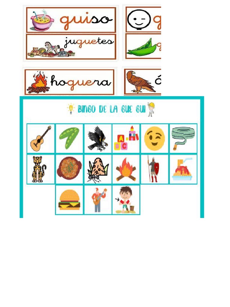 Dibujos y Palabras de La Gui | PDF