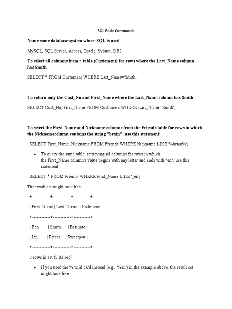 ADBMS Lab Manuals | Download Free PDF | Parameter (Computer Programming ... ADBMS Lab Manuals | Download Free PDF | Parameter (Computer Programming ...