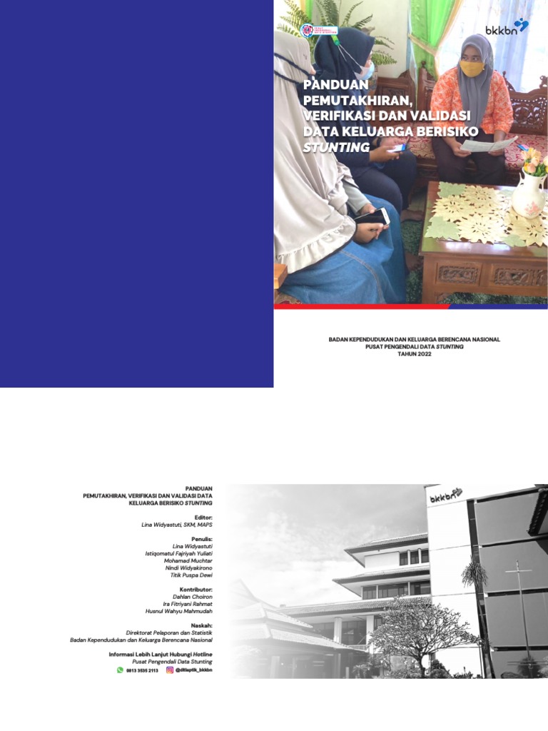 Panduan Pemutakhiran, Verifikasi Dan Validasi Data Keluarga Berisiko ...