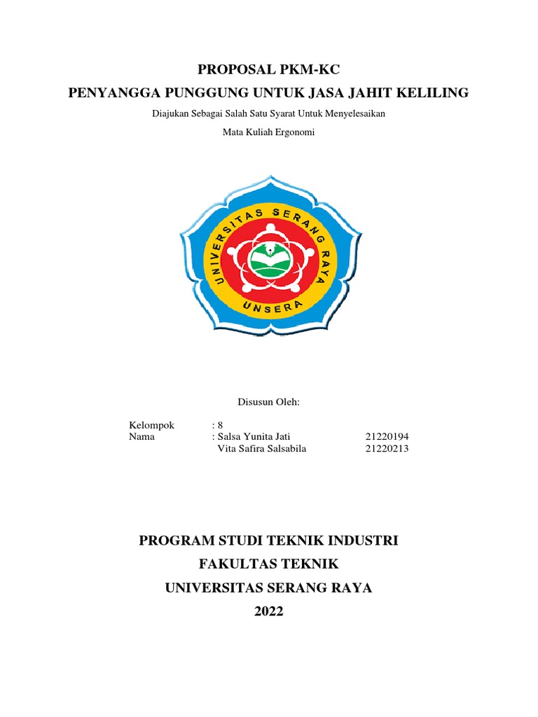 Proposal PKM-KC - Kelompok - 8 Revisi | PDF | Teknologi & Rekayasa