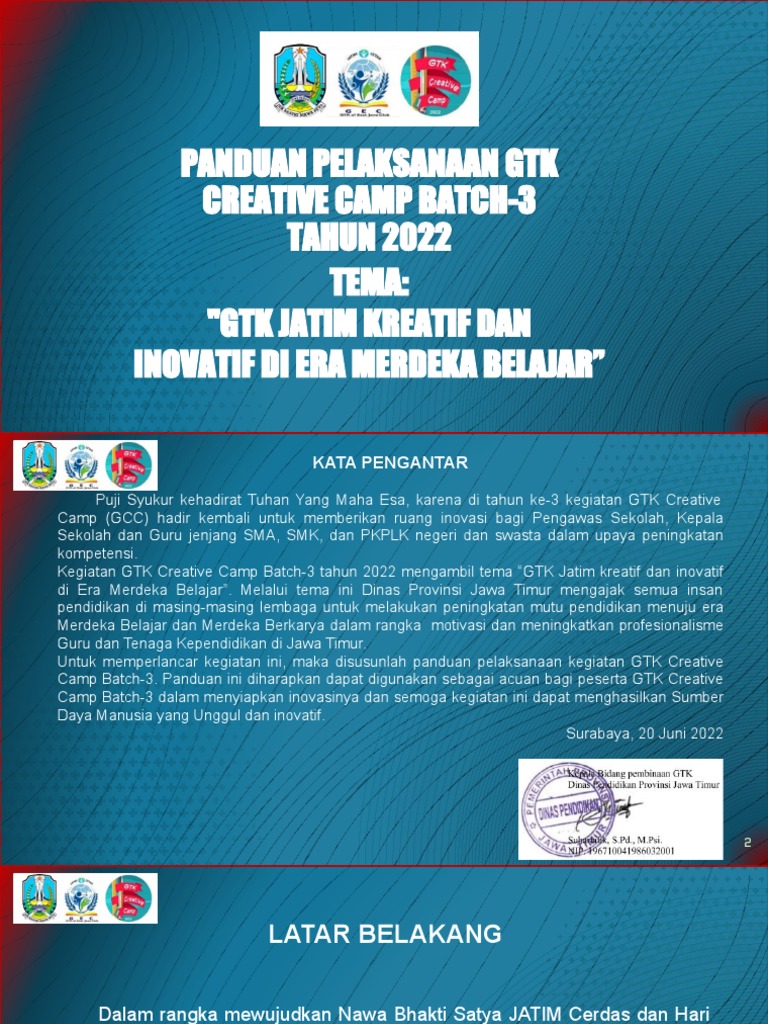 Juknis PPT GCC BTCH 3 2022 | PDF