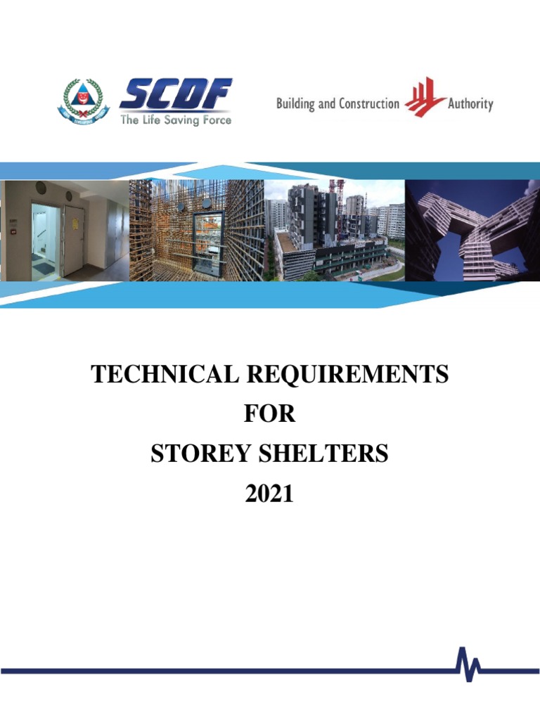 Technical Requirements For Storey Shelters 2021 | PDF | Precast ...