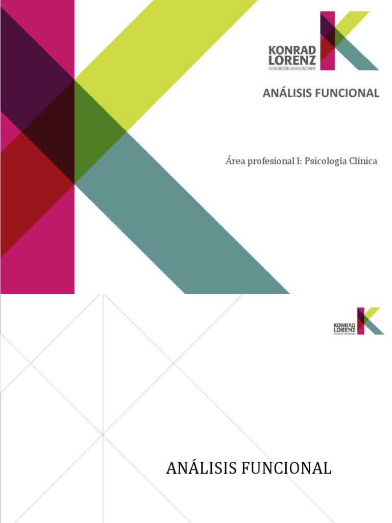 G. Análisis Funcional | PDF | Comportamiento | Reforzamiento