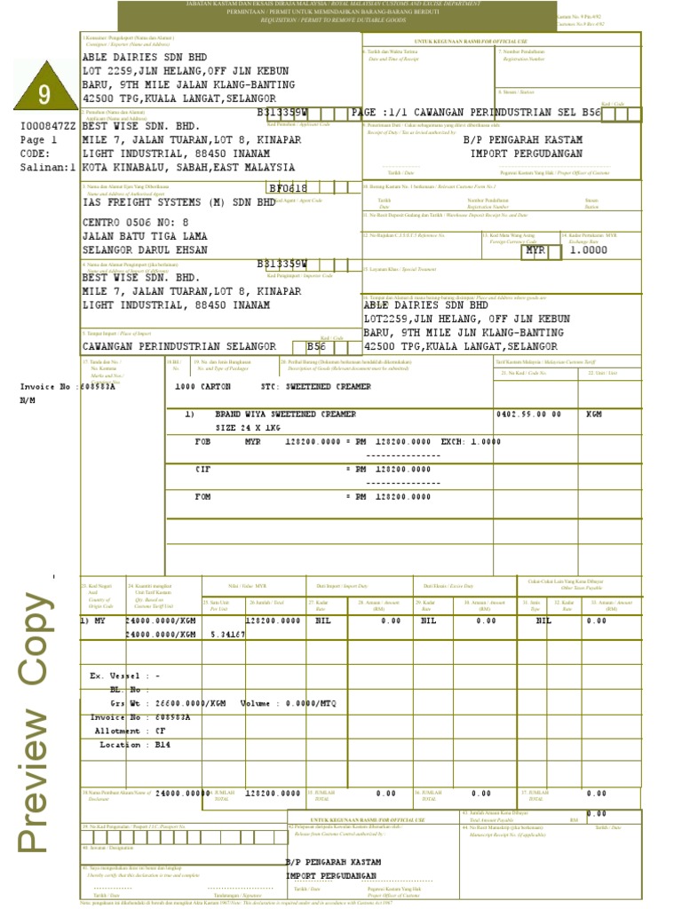 K9 DRAFT | PDF | Payments | International Trade
