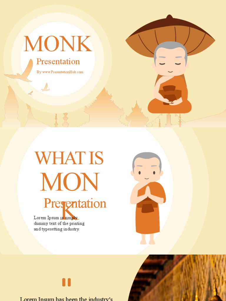 MONK Presentation Template Overview | PDF | Infographics | Notation