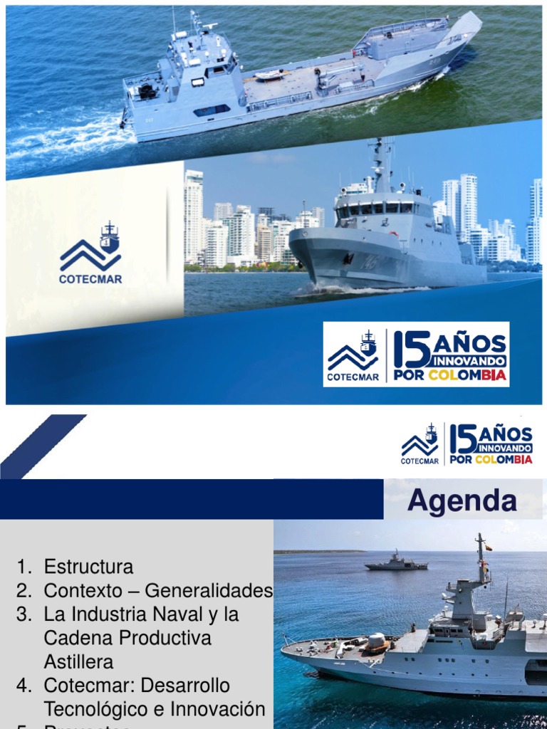 Cotecmar Colombia, Un Desafio Logistico | PDF | Turismo | Mar