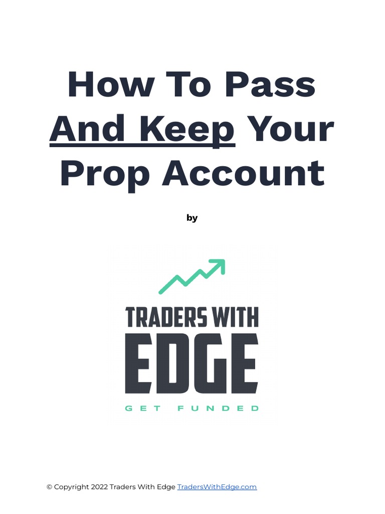 How To Pass A Prop Firm Challenge 1 | PDF | Risk | Economies