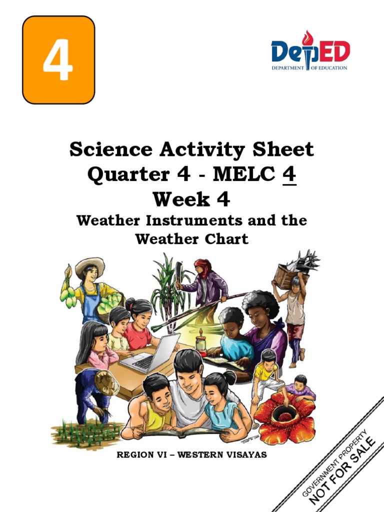 Science Activity Sheet Quarter 4 - MELC 4 Week 4: Weather Instruments ...