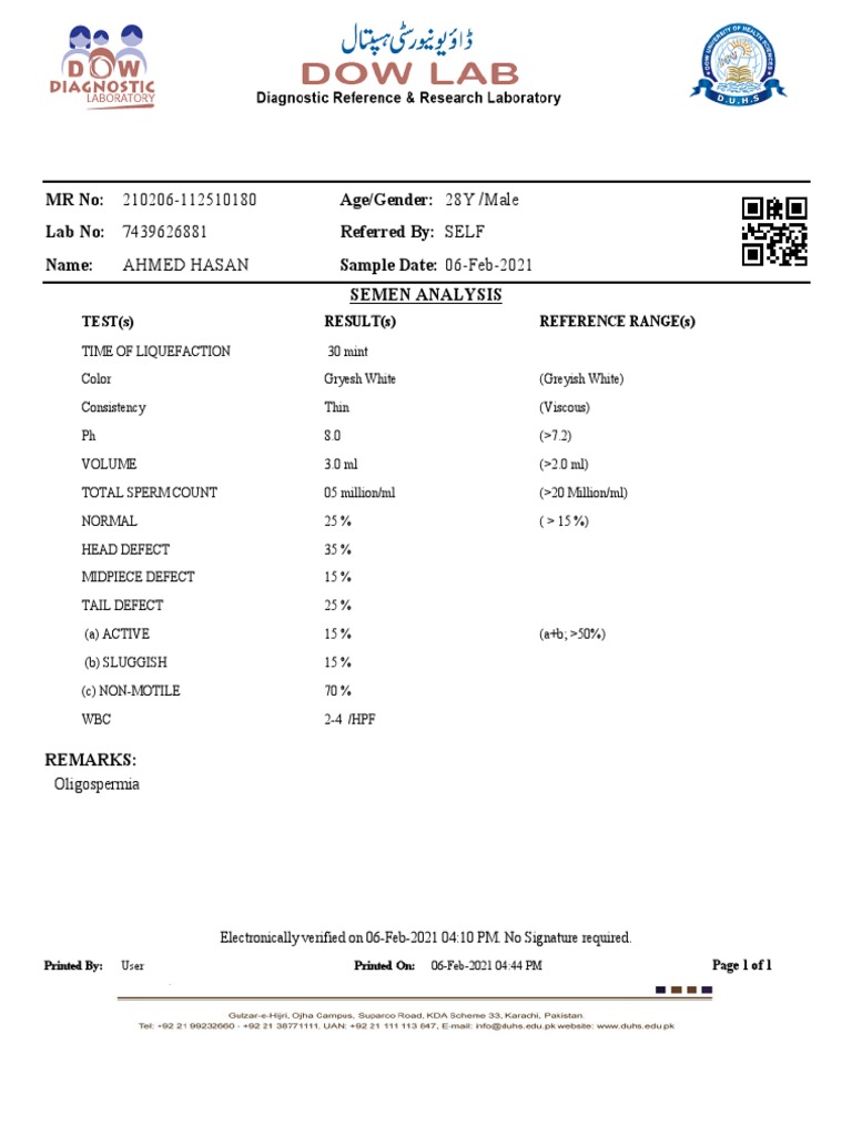Dow Lab Report 1 | PDF