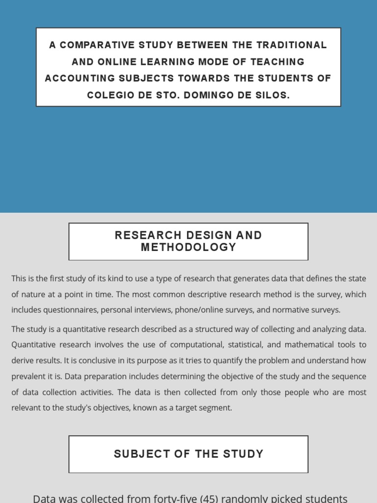 A Comparative Study | PDF | Survey Methodology | Questionnaire A Comparative Study | PDF | Survey Methodology | Questionnaire