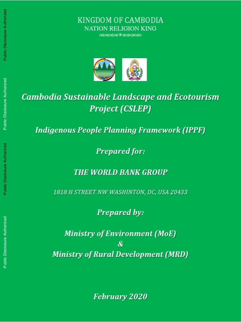 Indigenous-People-Planning-Framework | PDF | Environmental Impact ...