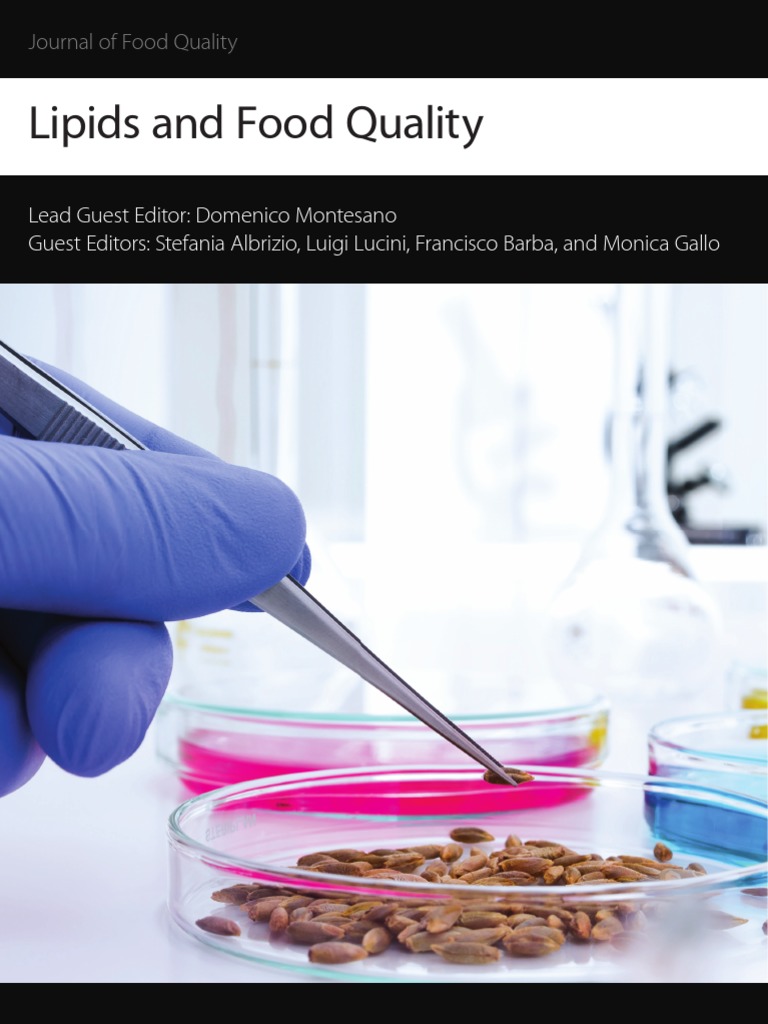 Lipids and Food Quality | PDF | Fat | Saturated Fat