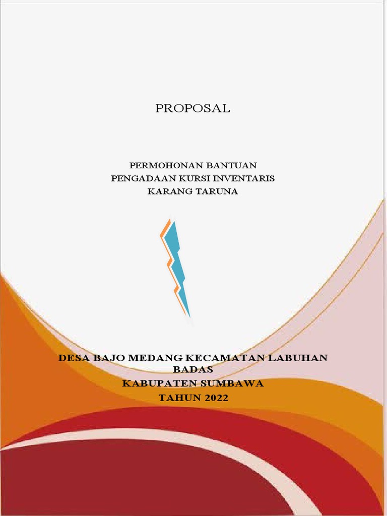 Proposal Kursi | PDF