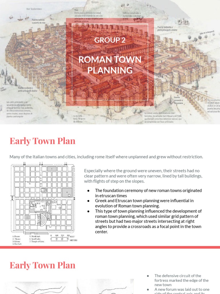 Roman Town Planning | PDF | City
