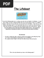 The Lifeboat Activity | PDF | Substance Abuse | Stereotypes