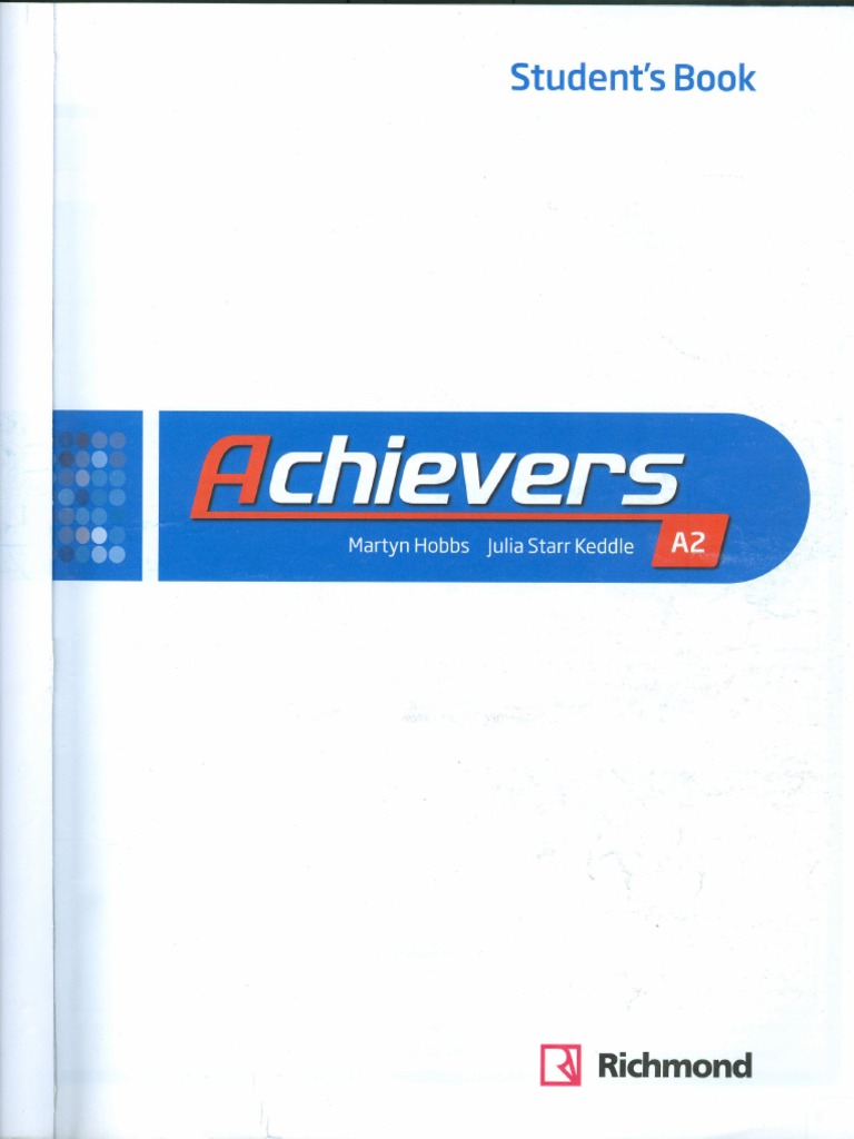 Achievers A2 STB | PDF