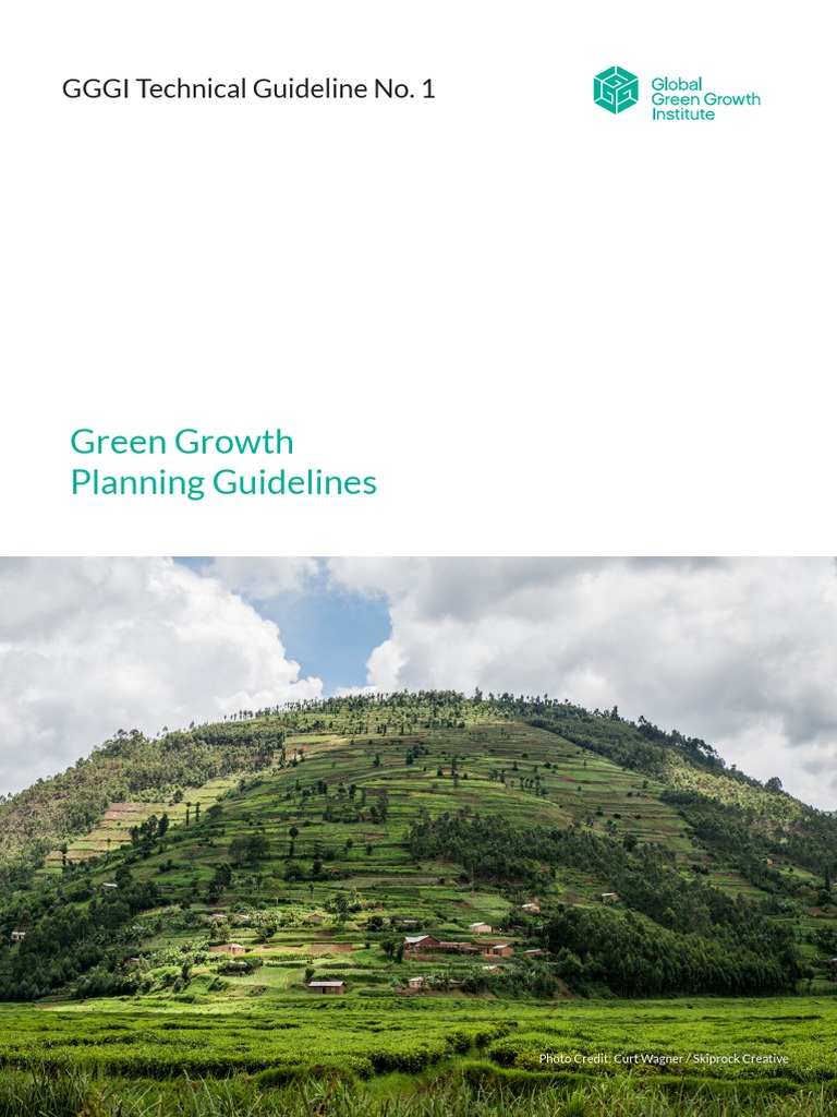 Green Growth Planning Guidelines | PDF | Economic Growth | Governance