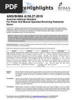 ANSI/BHMA A156.9 Cabinet Hardware Standards | PDF