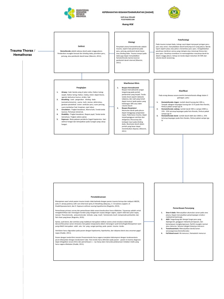 Zulfi Anan Winaldi - WOC Trauma Thorax | PDF