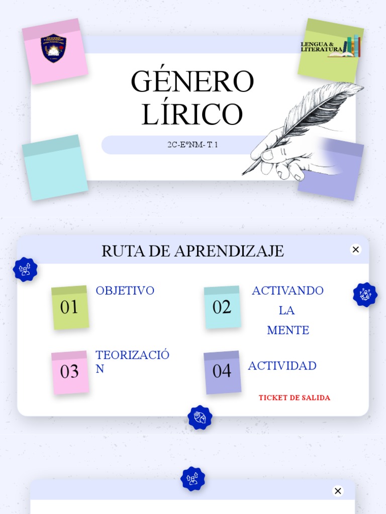 Semana Del 22 G Nero Lirico | PDF | Lingüística | Ciencia cognitiva