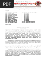 Executive Order - Barangay Council For The Protection of Children BCPC ...
