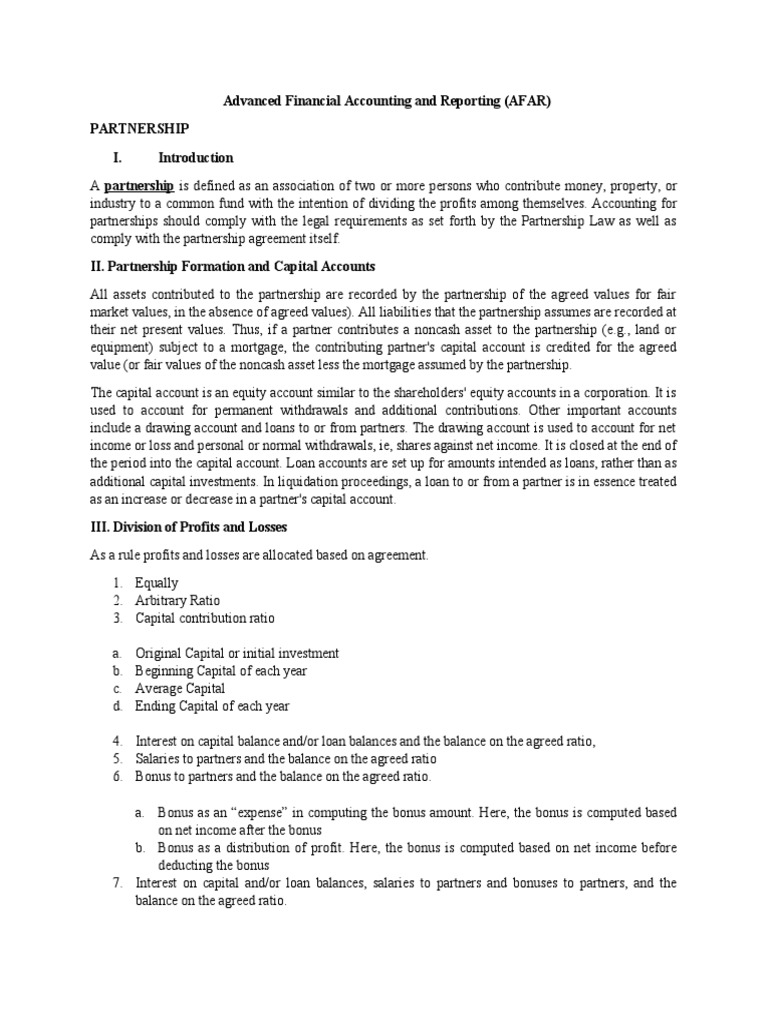 Advanced Financial Accounting and Reporting | PDF | Goodwill ...