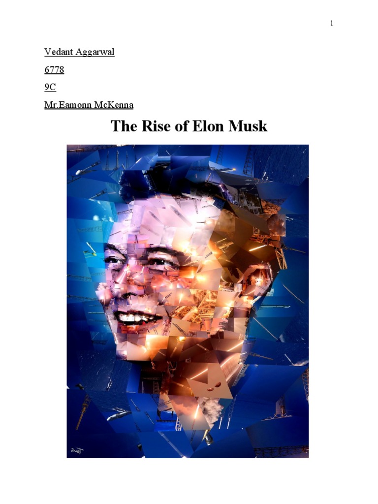 Research Report (Elon Musk) | PDF | Space X | Elon Musk Research Report (Elon Musk) | PDF | Space X | Elon Musk