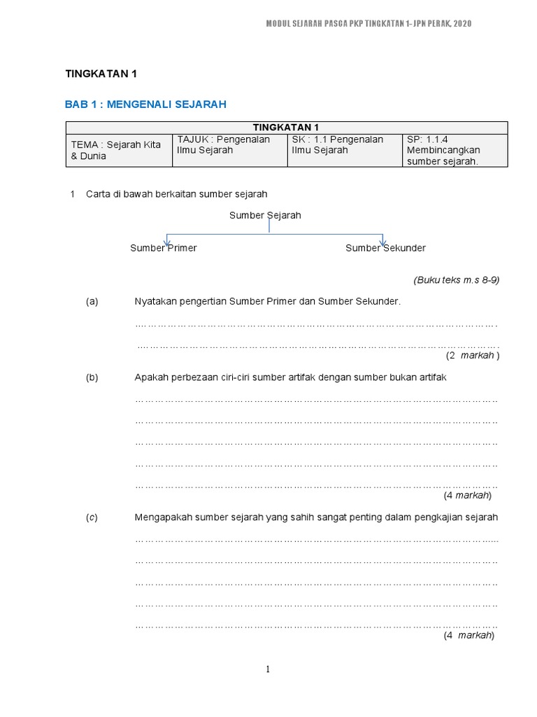Soalan Struktur | PDF