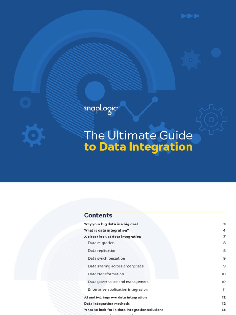 The Ultimate Guide: To Data Integration | PDF | Artificial Intelligence | Intelligence (AI ...