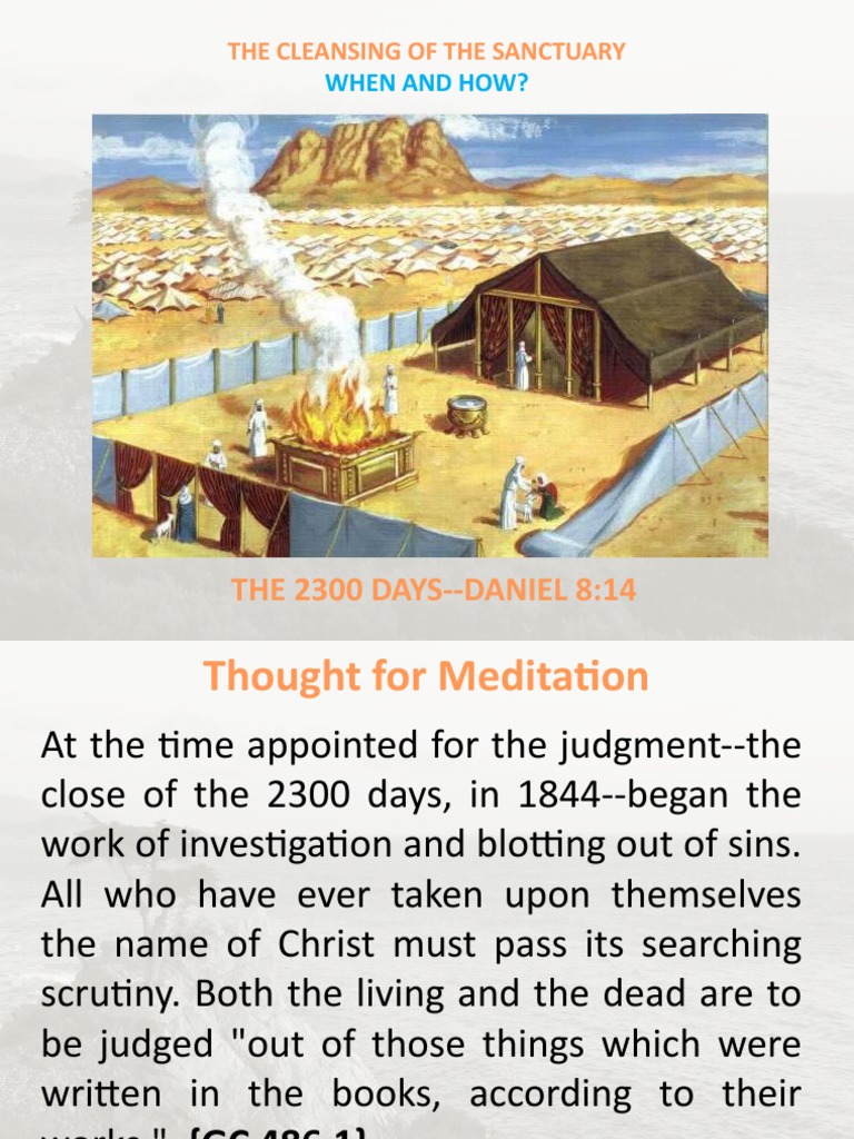 2300 Days Of Dan 8 14 10 7 17 PDF Book Of Daniel Sin