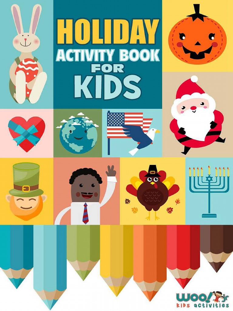 Woo JR Holiday Activity Book | PDF | Santa Claus's Reindeer