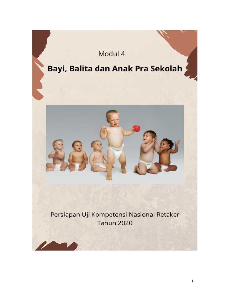 Modul Asuhan Bayi, Balita Dan Anak Prasekolah | PDF