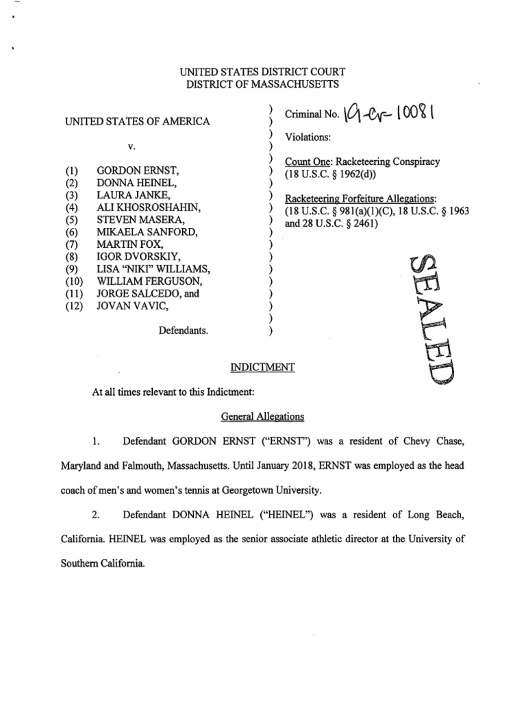 Full Indictment | PDF