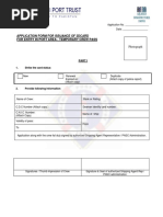 NEW AEP Form PDF | PDF | Air Traffic Control | Travel Visa