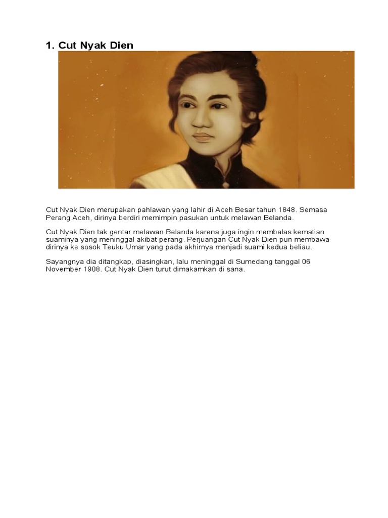 Cut Nyak Dien | PDF