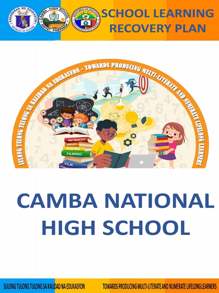 Camba High School Learning Recovery Plan | PDF | Curriculum | Teaching Method